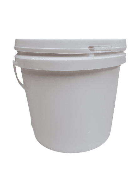 PLASTIC BUCKET WITH LID 4LTR – Jones Print Technology
